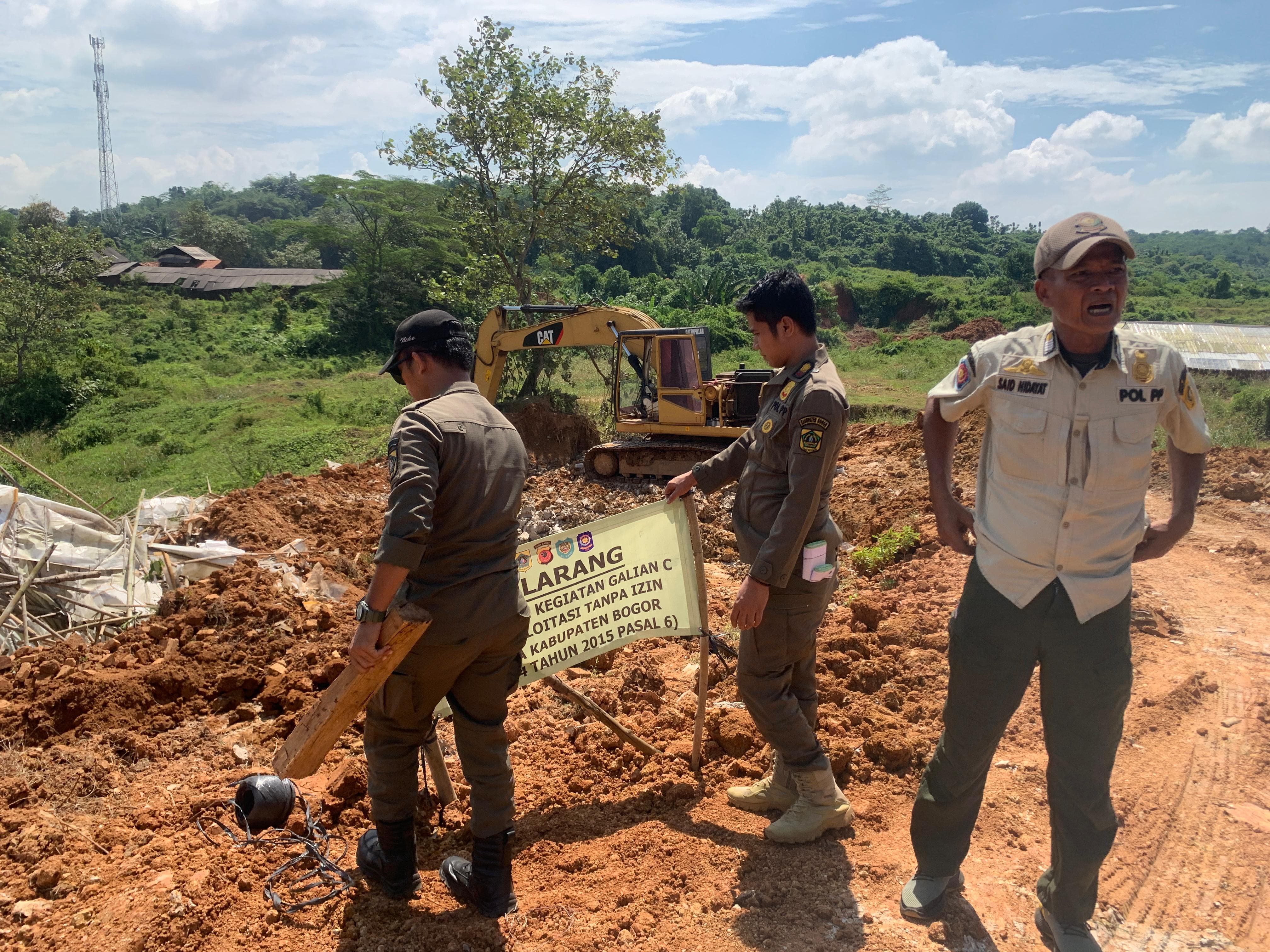 Adanya Laporan Warga, Pol PP Parung Parung Panjang Datangi Pemilik ...